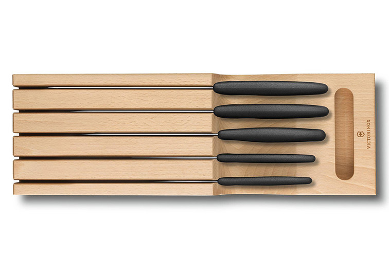 Victorinox Swiss Classic 6 Piece Knife Set with Drawer Holder - DLT Trading