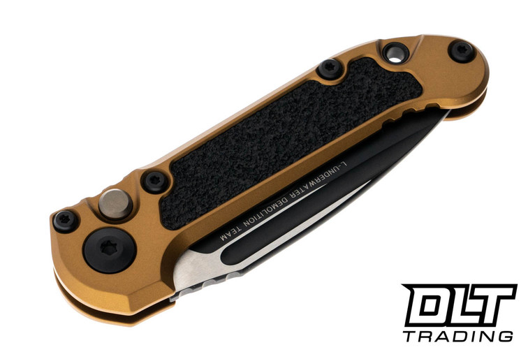 Microtech LUDT Gen III - Tan Handle - Black Blade