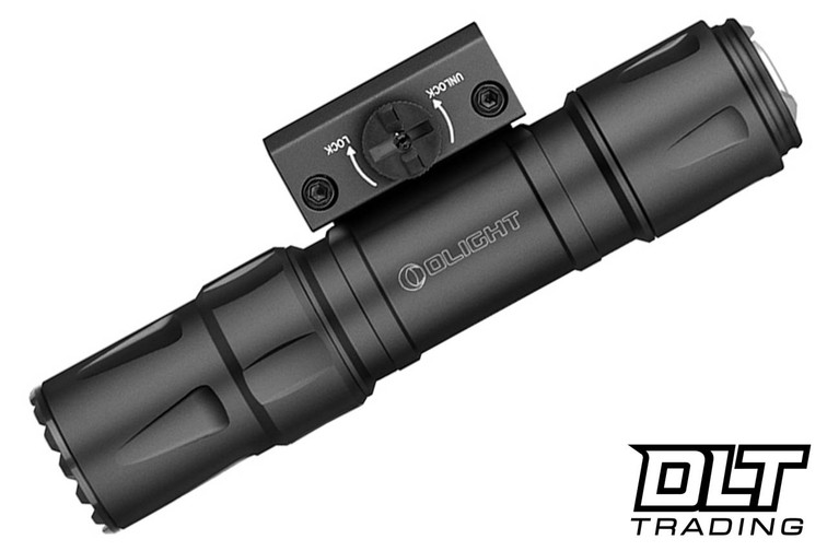 Olight Odin S Rail Mounted Light - Picatinny - Matte Black - DLT Trading