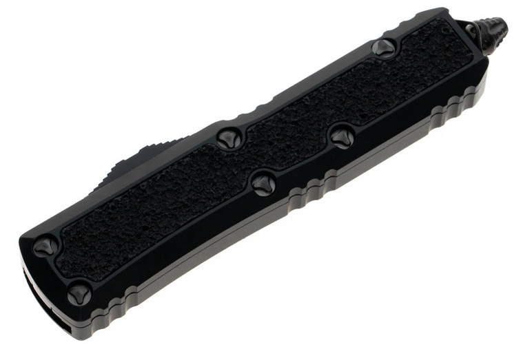 Microtech 126H-1DLCTSH Daytona Hellhound Shadow - Black Handle - Black ...