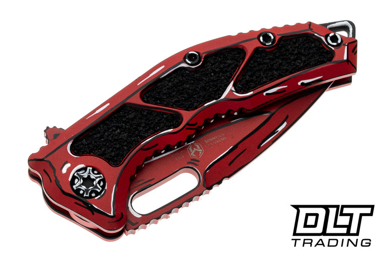 Heretic Medusa Manual Tanto Magnacut Red Cel Shading Aluminum