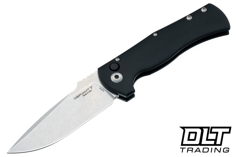 Defiant 7 Eagle Black Aluminum S45vn Stonewashed Blade Dlt Trading