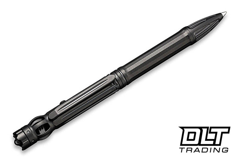 WE Knife TP-07B Baculus Black Titanium Bolt Action Pen - Fidget Spinner ...