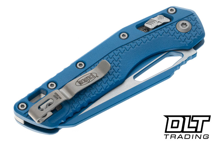 Microtech 210T-1PMCBL MSI - Blue Polymer Handle - Blue Cerakote Blade ...