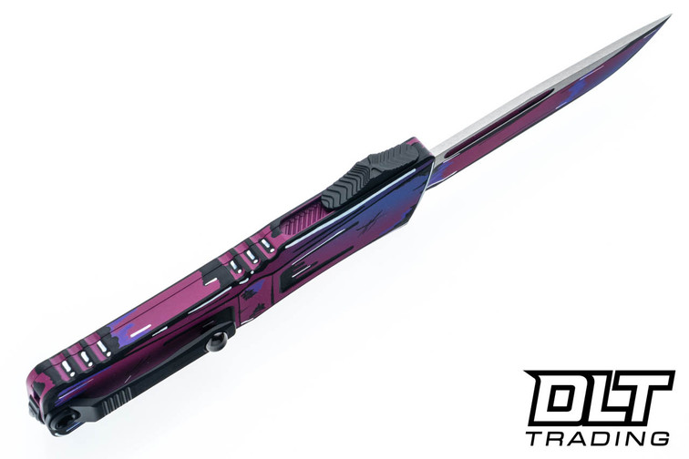 Microtech 1143-1PUCOMICS Combat Troodon Gen III S/E - Purple Comic ...