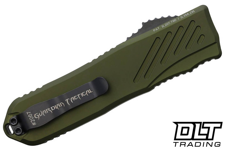 Guardian Tactical Auto Recon 035 G2 OTF- Stonewashed MagnaCut Tanto ...