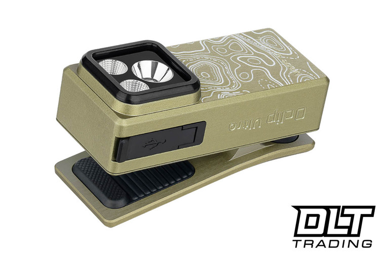 Olight Oclip Ultra Clip-On EDC Light with Flood, Spot, & UV Modes ...