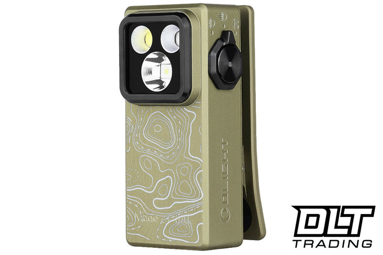 Olight Oclip Ultra Clip-On EDC Light with Flood, Spot, & UV Modes ...