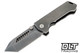PMP Alpha Beast Gen 2 - Bead Blasted Titanium - Stonewashed Blade - DLT ...
