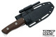 White River Ursus Cub - Natural Burlap Micarta - Stonewashed MagnaCut ...