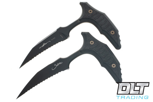 Microtech 218D-3DLCCFS Double Bee - Carbon Fiber - Black DLC Blade ...