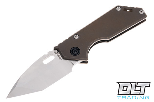 Strider .75 AR Tanto Tumbled S45VN - Bronze Anodized Titanium - DLT Trading