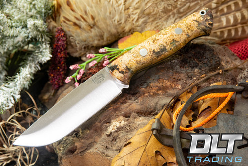 Bark River EXT-2 LT 3V Cream & Black Maple Burl