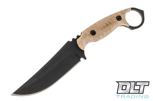 Wachtman Titanoraptor - Coyote Micarta - Flat - DLT Trading