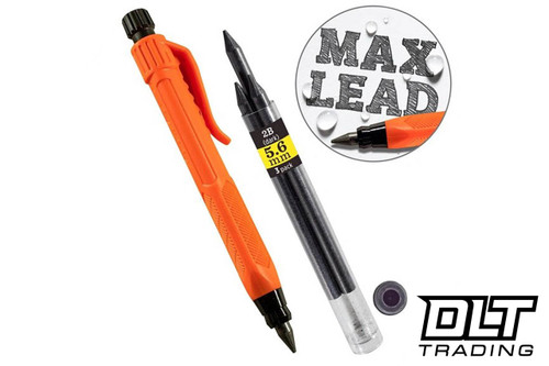 Rite in the Rain Gravity Fed Lead Holder Pencil - Orange - DLT Trading