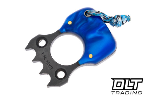TM Hunt Ring Pop - Electric Blue Resin - DLT Trading