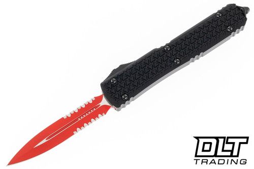 Microtech Ultratech D/E Sith Lord - Black Handle - Red Blade