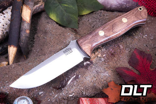 Bark River Bravo 1 Cru-Wear American Walnut - White Liners - Brass Pins #1