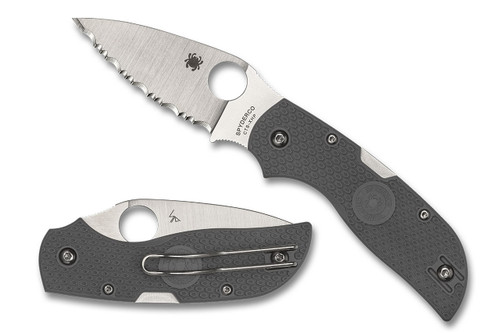 Spyderco C152SGY Chaparral Lightweight - Grey FRN - XHP Blade - Fully ...