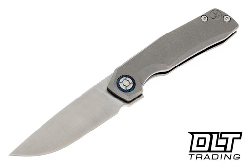 Kunwu Mini Tao 703s 2 Titanium Satin Elmax Blade Dlt Trading