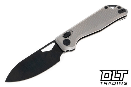 Kunwu Pulsar Diamond Textured Titanium Satin Dlc Elmax Blade Dlt