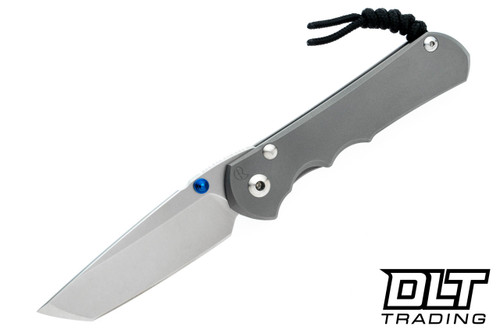 Chris Reeve Large Inkosi - Tanto - Glass Bead Blasted Titanium - DLT ...