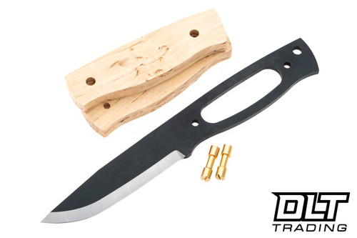 Nordic Knife Forester 100 Kit - Curly Birch - DLT Trading