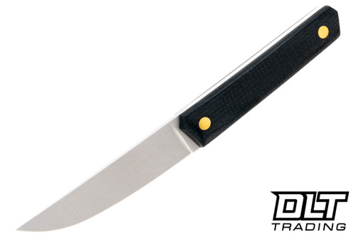 Nordic Knife Stoat 100 - Black Micarta - 12C27 Blade - DLT Trading