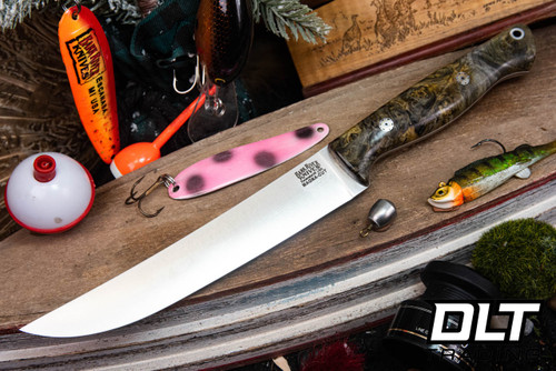 Bark River Fin & Bone MagnaCut Grey & Gold Maple Burl - White Liners ...