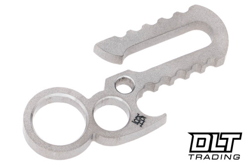 Koch Tools Treble EDC Dangler - Stonewashed Titanium - DLT Trading