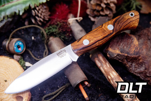 Bark River Mini Tundra 3V Desert Ironwood Burl #1