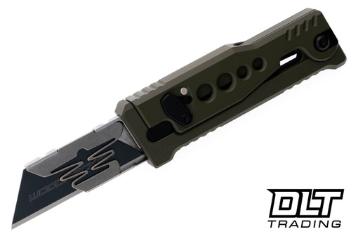 Reate EXO-U Utility Blade v2 - Speed Holes - OD Green Aluminum - DLT ...