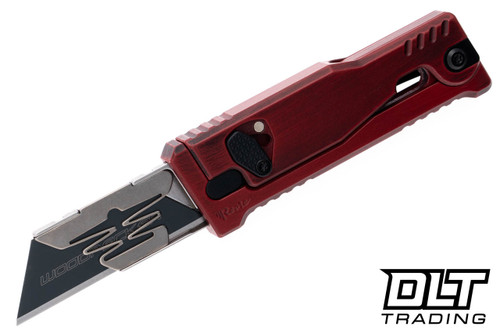 Reate EXO-U Utility Blade v2 - Plain - Distressed Red Aluminum - DLT ...