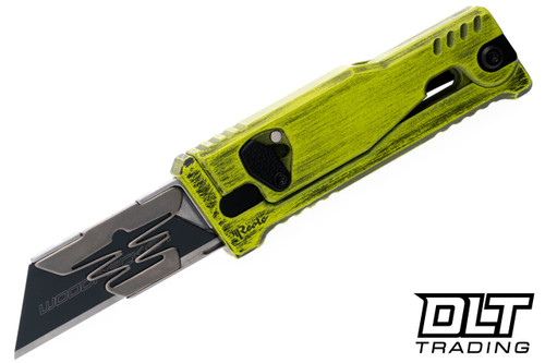 Reate EXO-U Utility Blade v2 - Plain - Distressed Green Aluminum - DLT ...