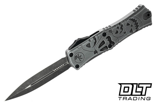 Microtech 1702M-1BMHWJLS Mini Hera D/E - Brushed Metal Jack-o'-Lantern ...