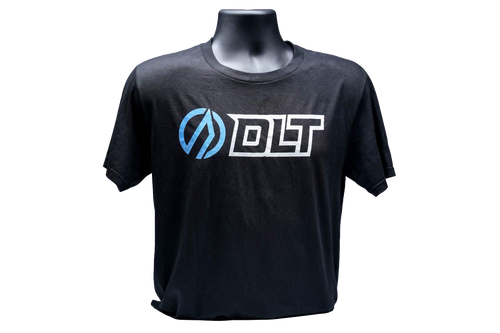DLT Logo Black Tri-Blend T-Shirt - 3XL - DLT Trading