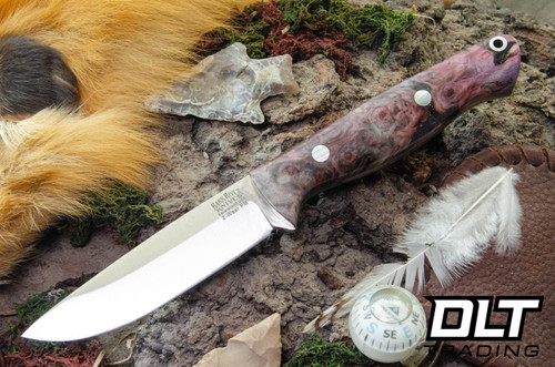 Bark River Gunny Hunter Z-Wear Rose & Salmon Maple Burl