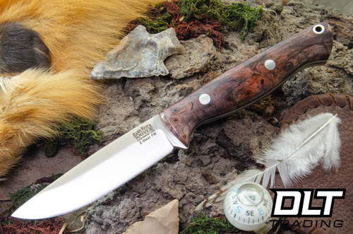Bark River Gunny Hunter Z-Wear Rose & Lilac Maple Burl - White Liners