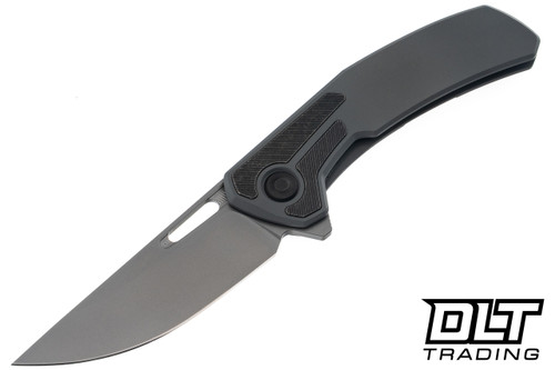 Tactile Knife Company Archer MagnaCut - Darkwashed Titanium - Feathered ...
