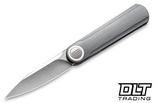 WE Knife 19074A-A Eidolon Gray G-10 - 20CV Stonewashed Drop Point Blade ...