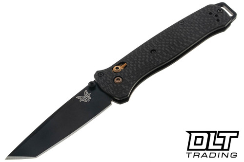 Benchmade 537BK-10 Bailout - Carbon Fiber - S90V Black Tanto Blade ...