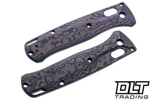 Flytanium Benchmade Bugout Crossfade Scales - Purple Haze Fat Carbon ...