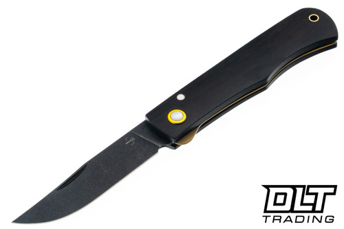 Boker Rusticus - Ebony - Black Stonewash 420 Blade - DLT Trading