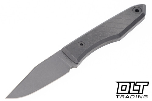 Big Idea Design - USA Lookout Fixed Blade - Titanium - Stonewashed Clip ...