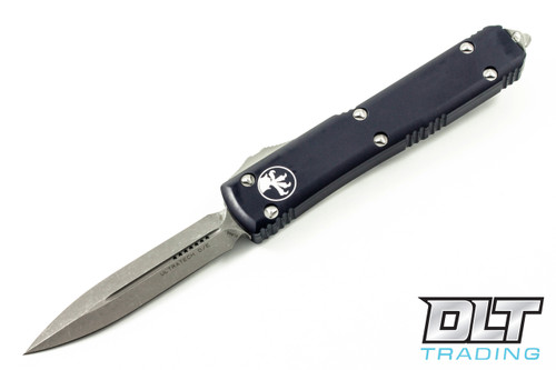 Microtech Ultratech - Black Handle - Apocalyptic Blade