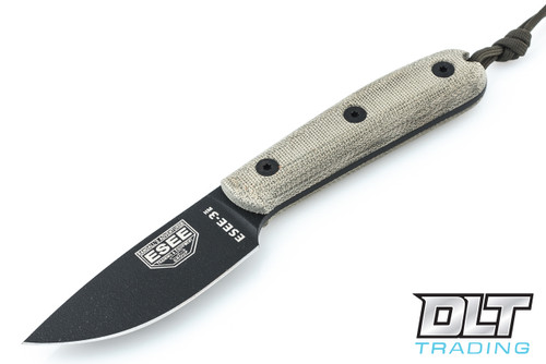 ESEE 3HM- Leather Sheath - Black Blade - DLT Trading