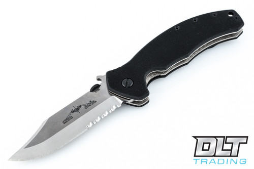 Emerson Aftershock - Stonewashed Blade - Partially Serrated - Wave ...