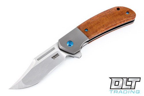 Pena | X Series - Lanny's Flipper - Brown Micarta