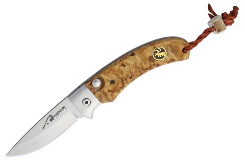 Karesuando Nallo Button Lock - Natural Curly Birch - DLT Trading