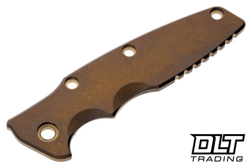 Hinderer Eklipse Smooth Titanium Scale - Bronze Anodized - DLT Trading